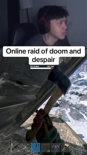Online raid of doom and despair turns into voice crack of doom and despair. Link in bio! @Spooky1Gaming 👻 @Sight @Freezy #fyp #rust #rustconsoleedition #rusttok #rustgame