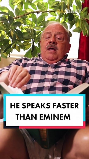 He Speaks Faster than Eminem #nasdaily #1minute #people #travel #USA #eminem #fasttalker #guinessworldrecords