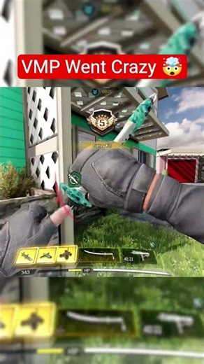 VMP Went Crazy 🤪 MP Ranked Nuketown #callofdutymobile #shorts #ytshorts #codm