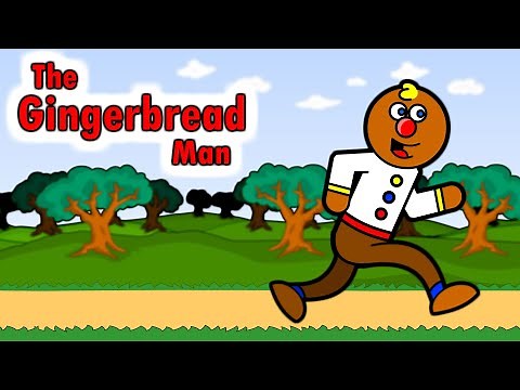 The Gingerbread man ("Five Minute Fairy Tales") PLUS "The Fox and the Stork"