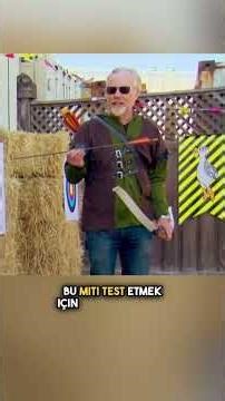 Bir Ok 12 Halkadan Geçebilir mi? 🏹🎯 #shorts