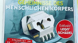 The next issue of LEGO Explorer magazine includes a skull polybag