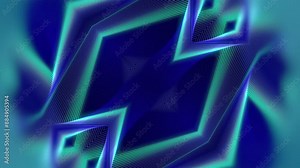 Loop animation of a pattern of lines with a light blue gradient. 3d rendering 4K