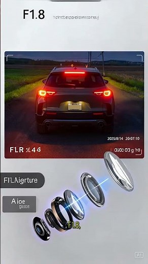 360 Degree 4 Cameras Dash Cam Car DVR WiFi 2.5K Video Recorder 4 Channel Front Rear