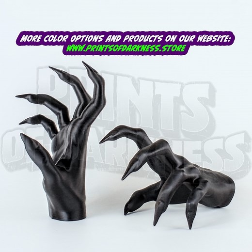 Wall-mounted Monster Hands - Etsy