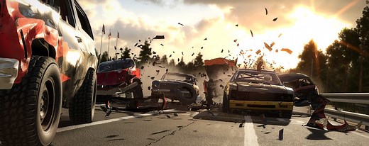Wreckfest native PS5 and Xbox Series X|S upgrade is out now | TheSixthAxis