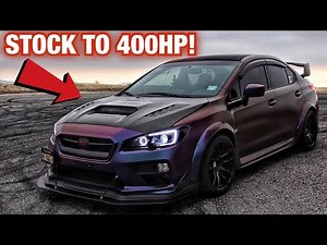 Building A Modified Subaru WRX In Only 10 Minutes