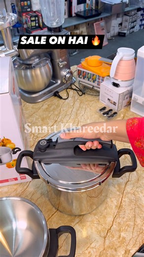 Hannover German 6L 8L 3in1 Pressure Cooker Set with Steamer ♦️Order Link 👇 https://smartkhareedar.com/products/hannover-german-6l-8l-3in1-pressure-cooker-set-with-steamer?_pos=1&_psq=Hannover&_ss=e&_v=1.0 | Smart Khareedar