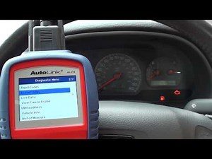 Volvo S40 V40 Engine Warning Light Diagnose & Remove Autel AL419