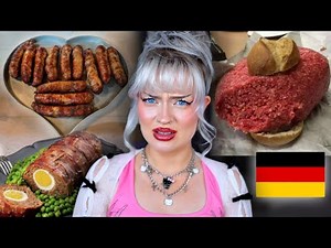 I only ate GERMAN food for 7 days straight (it was wild)