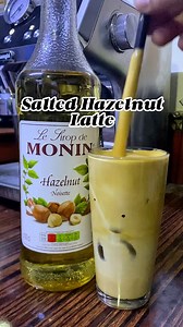 25K views · 447 reactions | Salted Hazelnut | 16oz ~ 30ml hazelnut syrup, 1tbsp nescafe, 1 pinch of salt, 200ml milk and ice | #kapemandin #fyp #coffeetime #reels #icedcoffeelover #barista #coffeelover #icedcoffee #icedcoffeerecipe @topfans NESCAFÉ | Kapi Mandin | Facebook