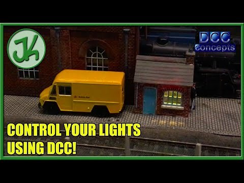 Easy DCC Controlled Building Internal Lights