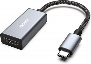 BENFEI USB C to HDMI Adapter, USB Type-C to HDMI Adapter [Thunderbolt 3/4 Compatible],Grey