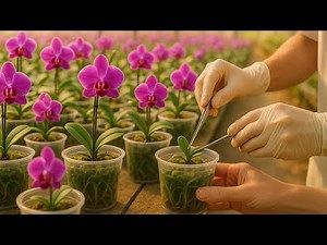 Orchid Propagation Techniques From A to Z / Simple, Effective Steps