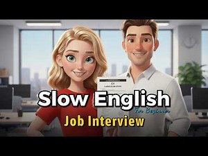 Job Interview 💼 🎧 Easy English Conversation for Beginners