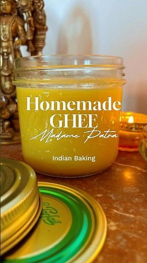 Homemade Ghee Made Easy | From Butter to Golden Goodness 🧈 | Clarified butter