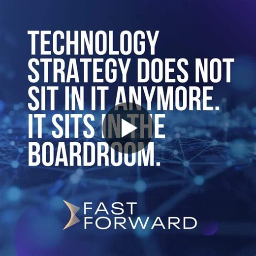 #cio #cto #digitalleadership #executivesearch #technologyleadership #fastforwardrecruitment | Fast Forward