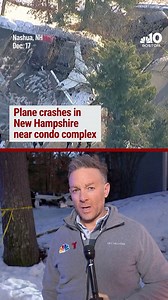9.5K views · 64 reactions | One person was taken to the hospital after a plane crashed near a condominium complex in Nashua, New Hampshire, on Wednesday afternoon. | NBC10 Boston | Facebook