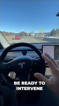 🚗 Tesla Autopilot in Action: Effortless Driving Experience! 🌟