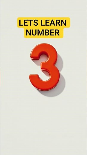 Learn Number Three (3) | THREE Spelling | Fun Numbers for Kids