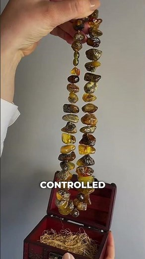 This is why amber necklaces never look exactly the same!