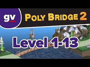 Poly Bridge 2 - 1-13 Redraw - Walkthrough