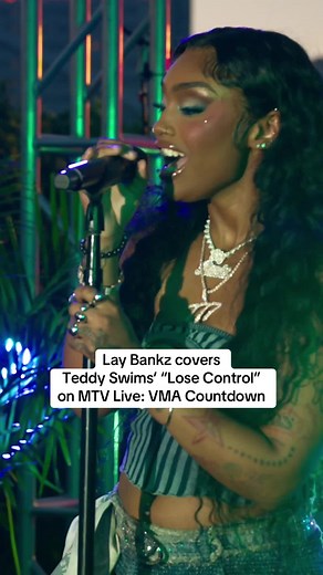 Lay Bankz Cover of Teddy Swims' 'Lose Control' on MTV Live