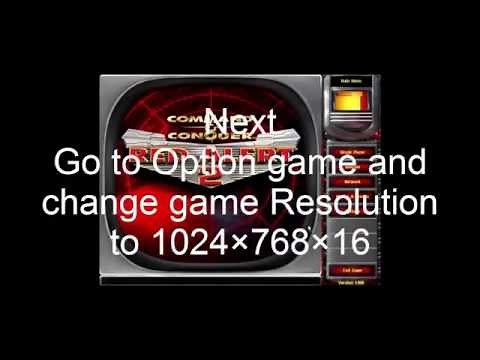 Fix Lag and Low Fps and Menu game and Lobby screen Red Alert 2