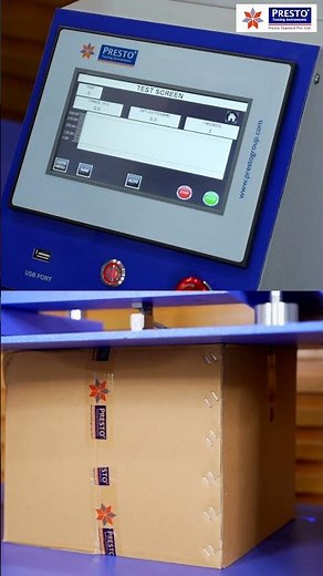 Presto Box Compression Tester: Ensuring Packaging Strength and Durability