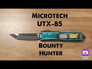 Knife Review | Microtech UTX-85 "Bounty Hunter"