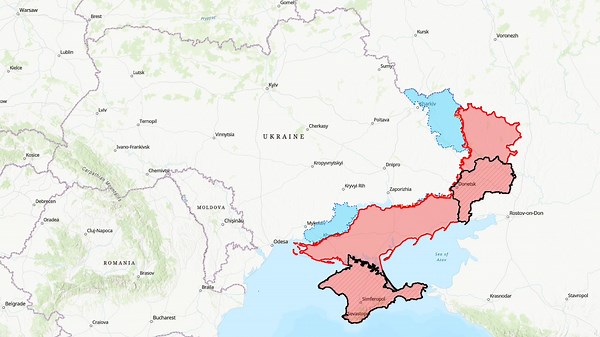 Time-Lapse Shows Russia’s Advances In Ukraine War In 2024