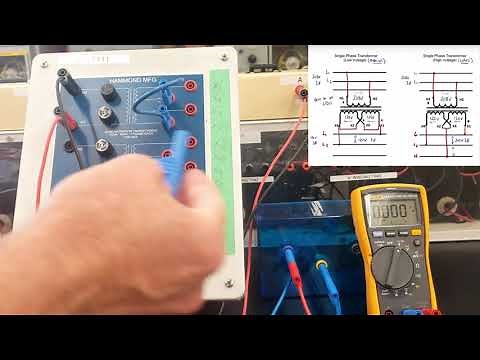 Single Phase Transformer Project Wiring