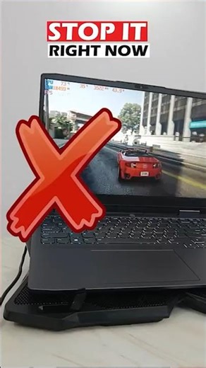 Laptop OVERHEATING FIX 2 Simple Steps #gamingshorts