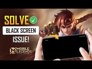 How to Fix Mobile Legends Black Screen on iPhone | MLBB Display Black Problem