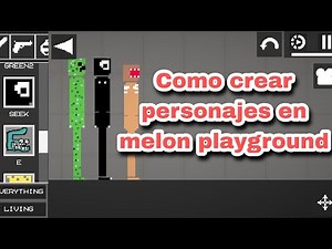 Tutorial de como crear un nuevo personaje en melon playground