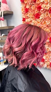 Hair Ideas For Valentines? 🤔 Be Fabulous In Pink! 💗💗 Hair by @taylorsbeautychair 🌸🌸 Products used: Pretty Pink Fuschia pink 20 Volume Developer #UglyDucklingColor #pinkhair #beforeandafter #hairtransformation | Ugly Duckling Hair Color