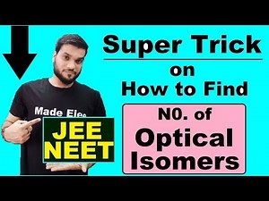 Enantiomers and diastereoisomers | OPTICAL ISOMERS | NEET JEE AIIMS