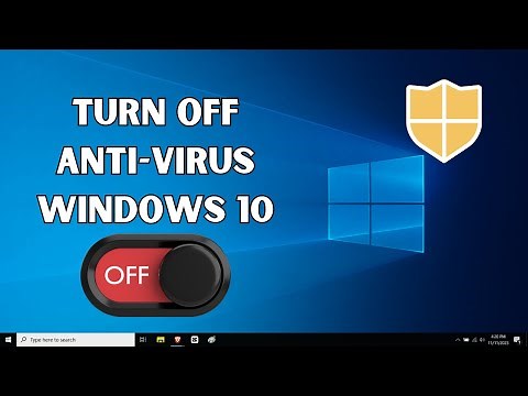 How To Disable Antivirus on Windows 10 | Turn Off Windows Defender Antivirus 2024