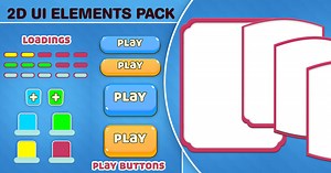 Game UI- 2D Casual Game | 2D Icons | Unity Asset Store