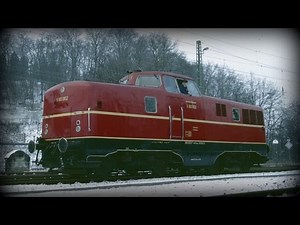 V80 002 | Bundesbahn-Diesellok in Coburg | 06.01.1990