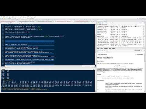 Genomic Prediction R Tutorial RR-BLUP