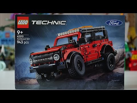 LEGO Technic 42213 Ford Bronco SUV Speed Build