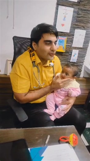 Dr. Abhinav & Dr. Shradha • Pediatrician • Parenting Expert on Instagram: "Many loving parents think babies need constant stimulation to learn — more toys, more sound, more activity. But a growing nervous system doesn’t need more intensity… it needs safe, predictable interaction. If your baby turns their head away, gets fussy quickly, or struggles to settle, it may not be boredom — it may be overstimulation. Slow face-to-face talking, gentle tummy time, and repeating simple play often support de