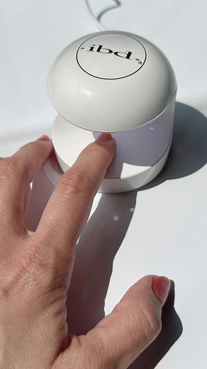 Mini but mighty! 💅💪 The NEW @ibdbeauty Mini LED Lamp is ideal for travel & on-the-go nail techs. 💜 Perfect for flash curing 💜 Portable and light for travel 💜 Use to cure full gel manicure 💜 60 second and 120 second timers 💜 Comes with a USB cord Hit 🔗 in bio to shop now! #prosgomarlo #ibdbeauty #ledlights #nailsofinstagram #marlobeautysupply | Marlo Beauty Supply