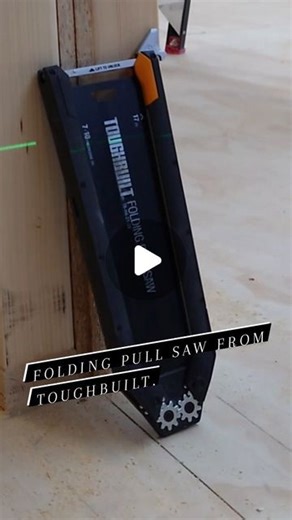 Rob Jacobs | The new folding pull saw from Toughbuilt. You can fold this so that the saw blade is protected and fits well in your tool box. Double-edge... | Instagram