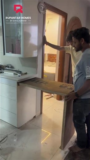 Extendable Breakfast Counter – Smart Space Solution