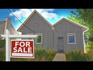 House Flipper - Buying Our First Home! - House Flipper Beta Gameplay