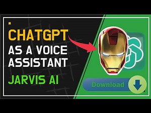 ChatGPT as Voice Assistant | Jarvis AI | NO CODING REQUIRED | Direct Download