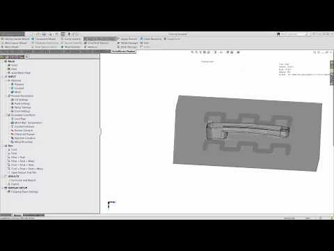 SOLIDWORKS Plastics - Cooling Lines