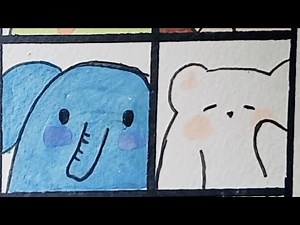 Mini art magic, cute&simple sketches #cutedrawing #easyart #minisketch minisket